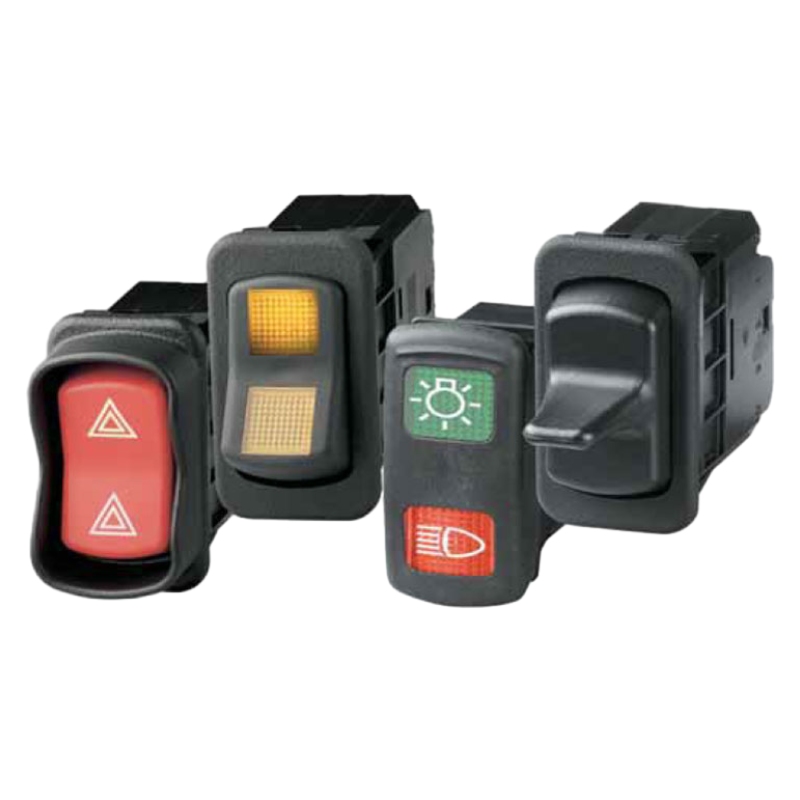 Illuminated AC/DC rated push button switches - Sell-Best